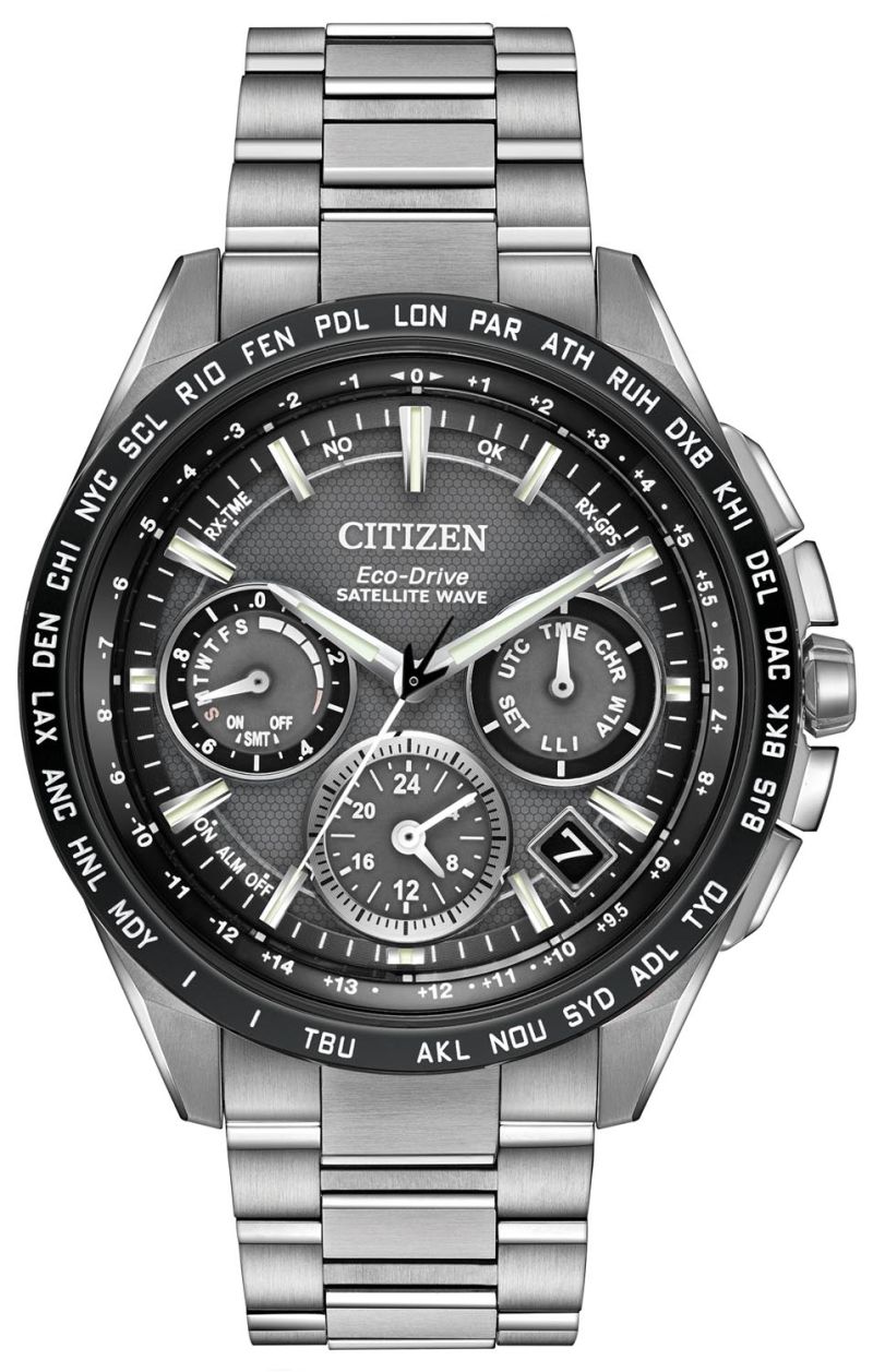 Citizen Eco-Drive Satellite Wave GPS Titanium CC9015-54E